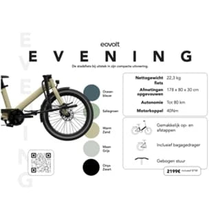 Eovolt Evening V2 specs en prijskaart stuk - AE-trading
