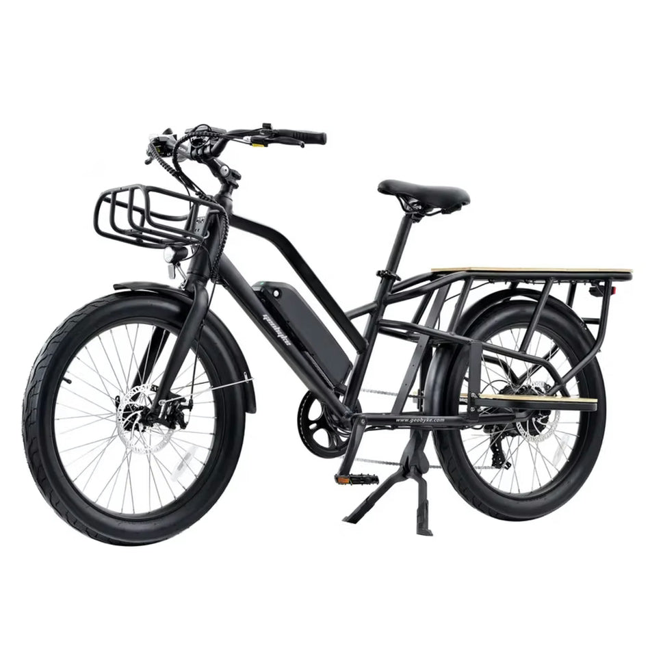 REVOM MULTI C1 – 48V – Elektrische Cargo E-bike Zwart - AE-trading